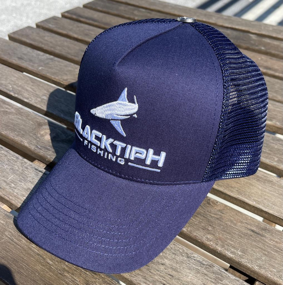 Navy Embroidered Snapback 2.0 – BlacktipH